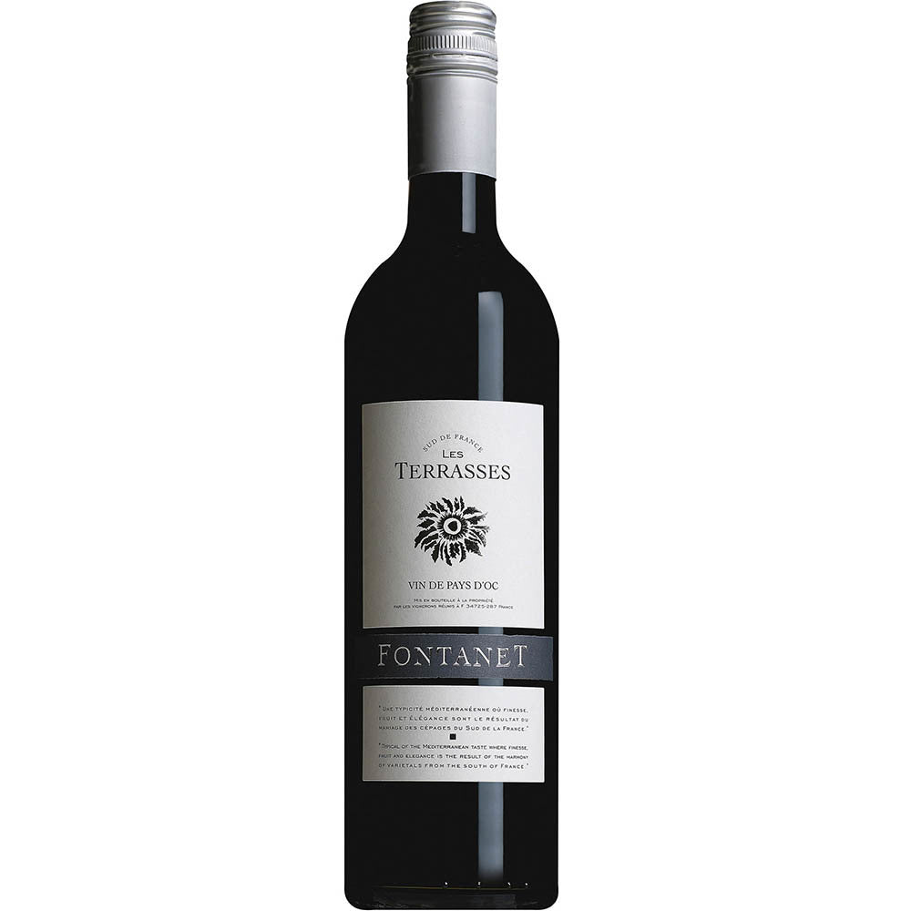 Fontanet 'Les Terrasses' Rouge 2023-Buy Online Best Value French Red ...